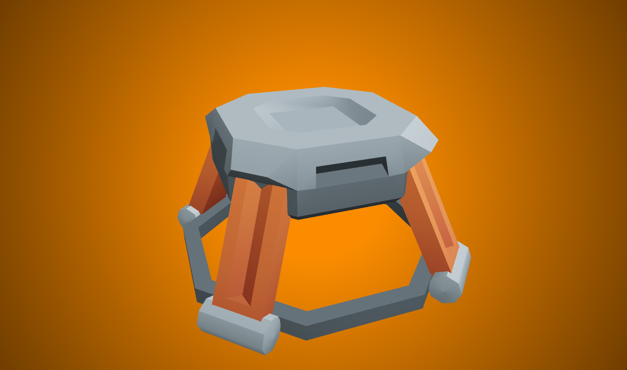 Space Platform - Free 3D Model By Kay Lousberg - Poly Pizza
