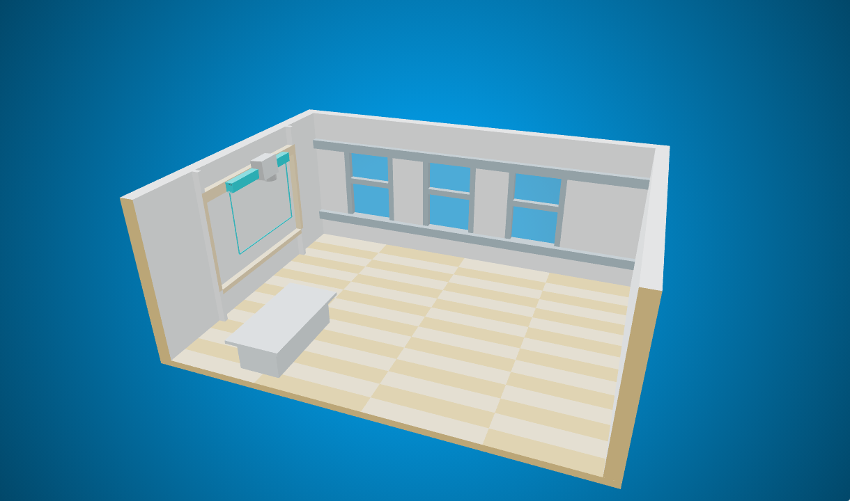 classroom - Free 3D Model By li chang - Poly Pizza