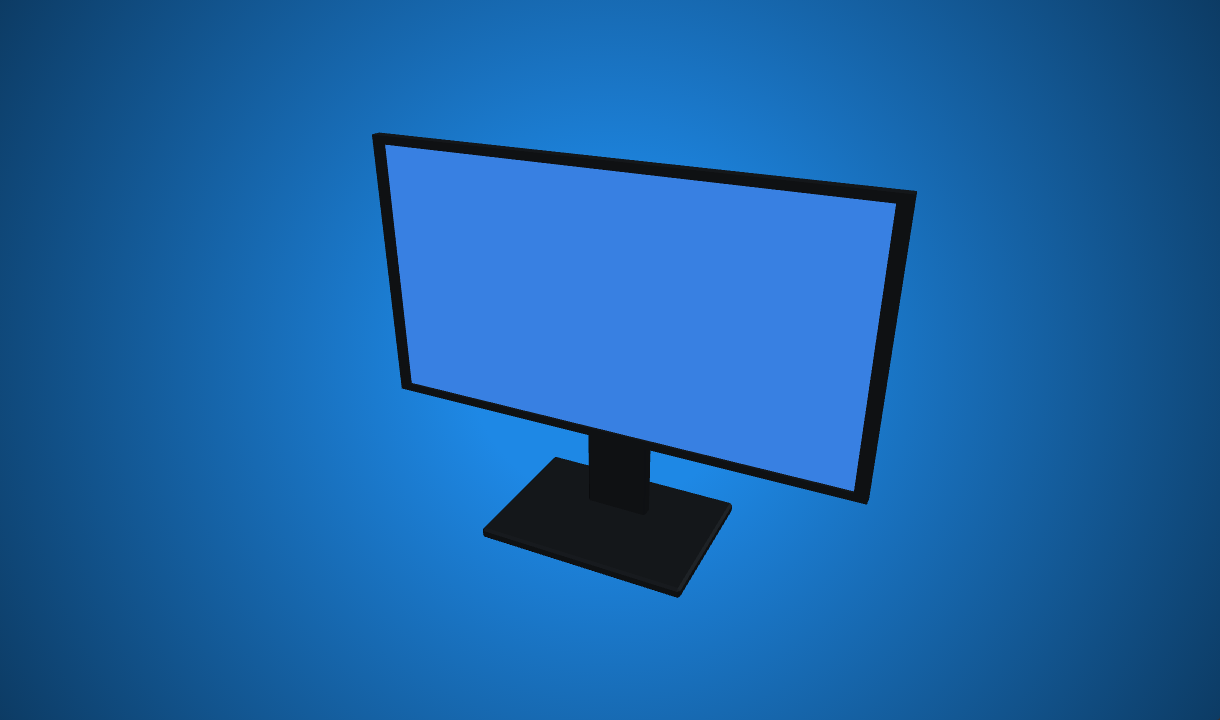 Monitor - Free 3D Model By Zsky - Poly Pizza