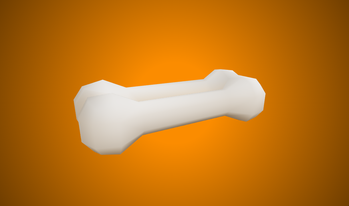 Bone - Free 3D Model By Kay Lousberg - Poly Pizza