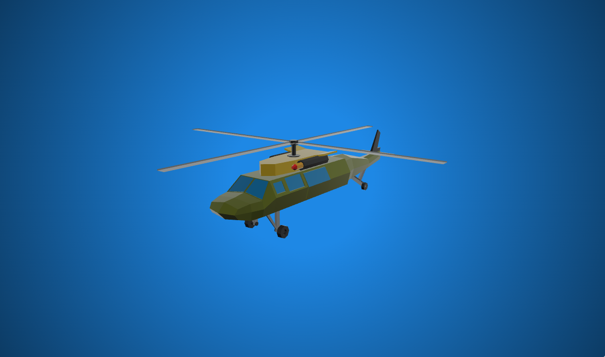 Helicopter - Free 3D Model By Zsky - Poly Pizza
