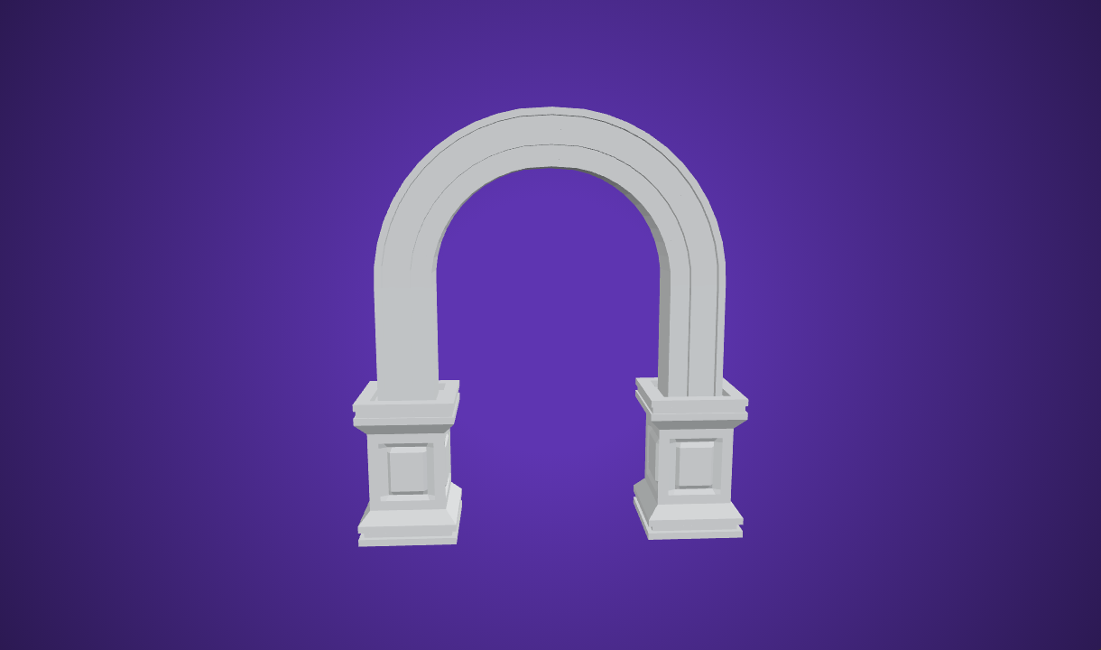 Roman Arch - Free 3D Model By Icawfype - Poly Pizza