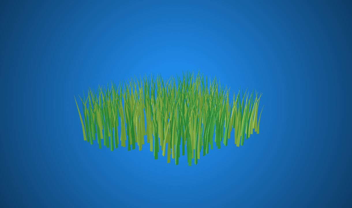 Grass Patch - Free 3D Model By Danni Bittman - Poly Pizza
