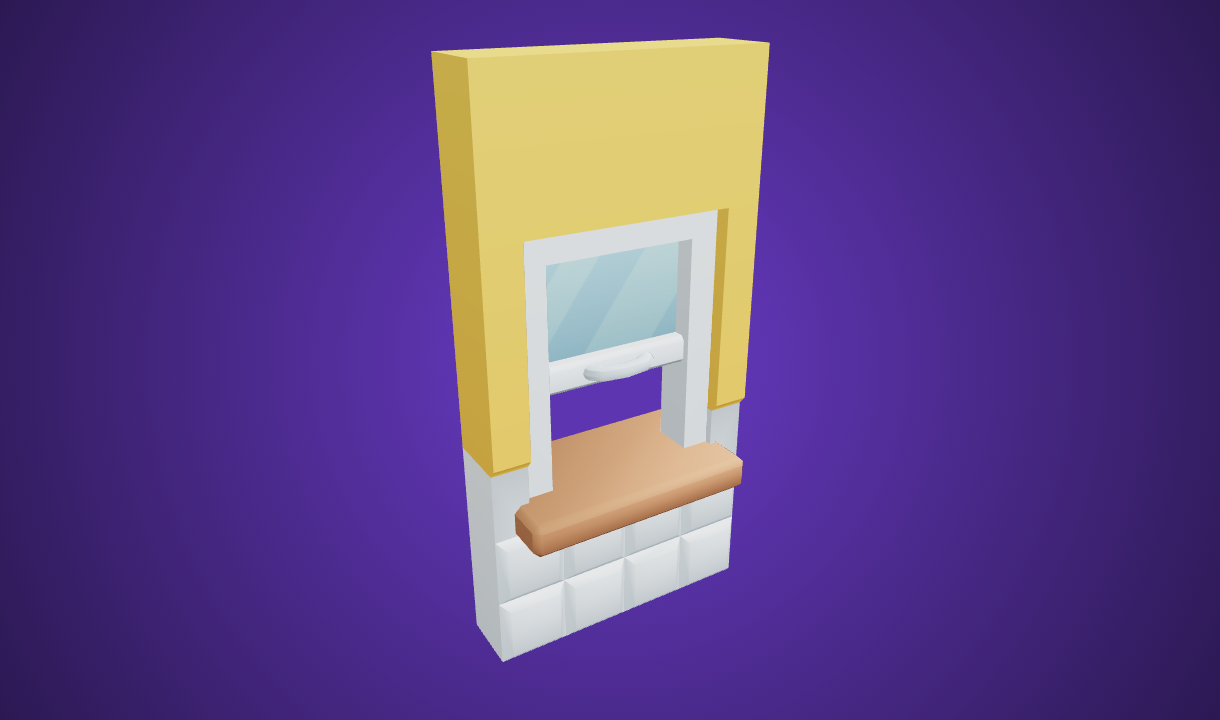 Wall Tiled Window - Free 3D Model By Isa Lousberg - Poly Pizza