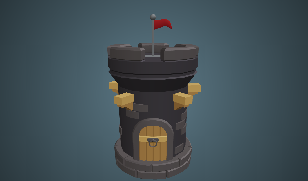 Tower - Free 3D Model By Quaternius - Poly Pizza