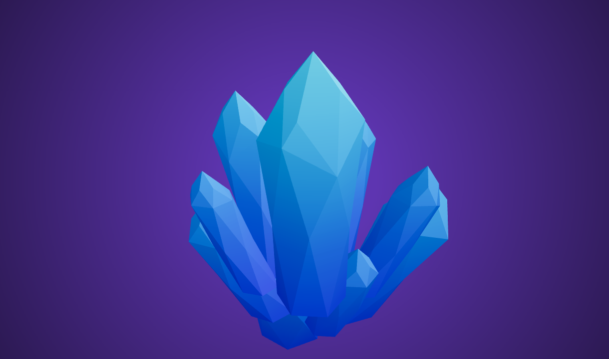 Crystal - Free 3D Model By iPoly3D - Poly Pizza