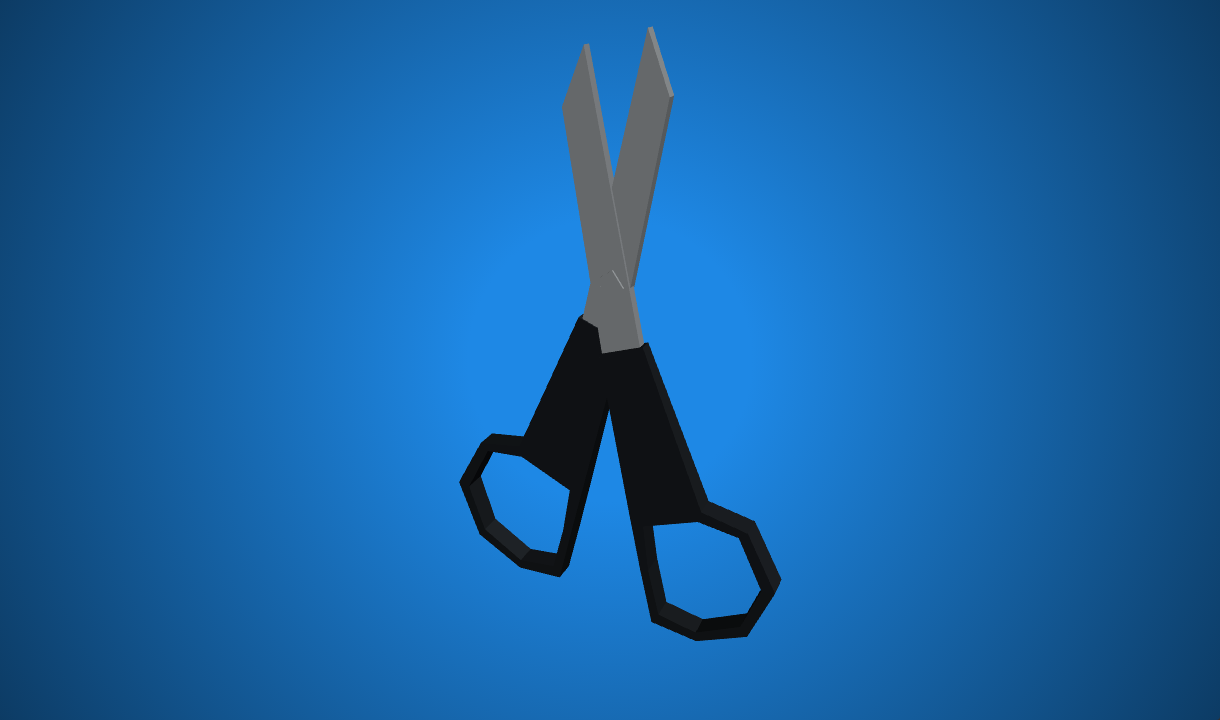 Scissors - Free 3D Model By Zsky - Poly Pizza