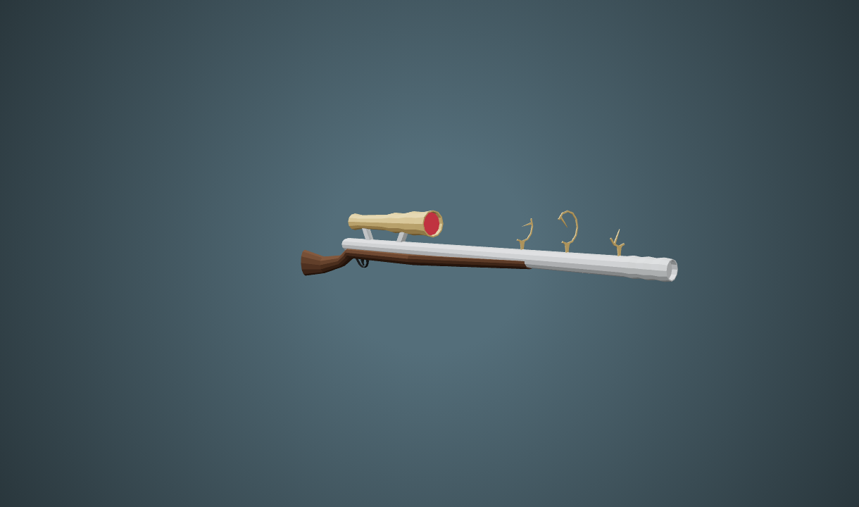 Sniper Rifle - Free 3D Model By PscycoPatate - Poly Pizza