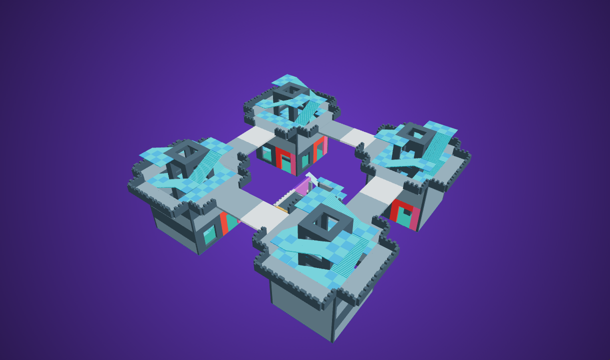 Modular Level Design v1.2 - Free 3D Model By Falibu - Poly Pizza