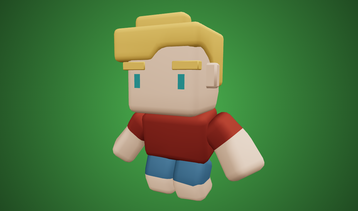 Cube Guy Character - Free 3D Model By Quaternius - Poly Pizza