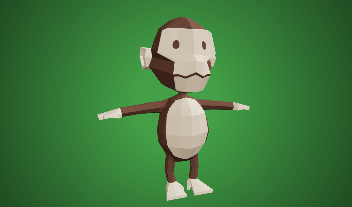 Monkey - Free 3D Model By marioba - Poly Pizza