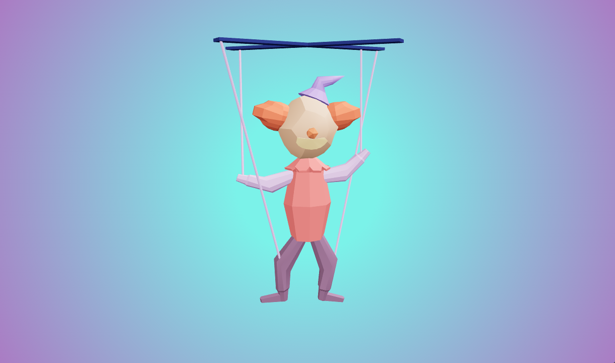 Puppet - Free 3D Model By Dakota_Du - Poly Pizza