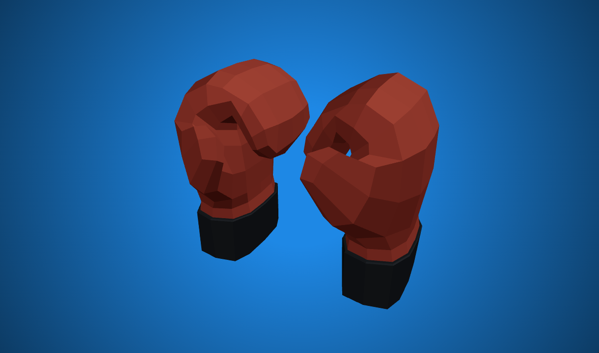 Boxing Gloves - Free 3D Model By Zsky - Poly Pizza