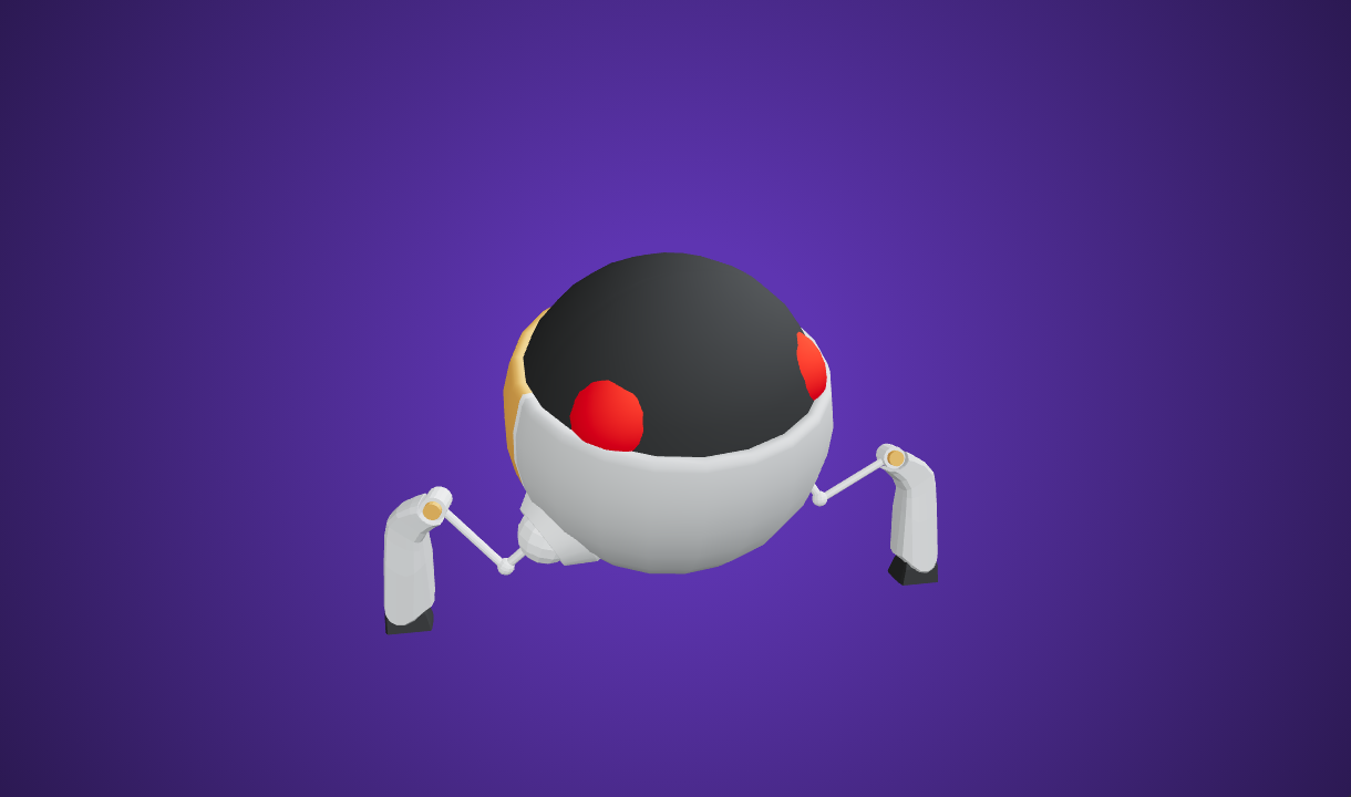 Robot Enemy Large - Free 3D Model By Quaternius - Poly Pizza