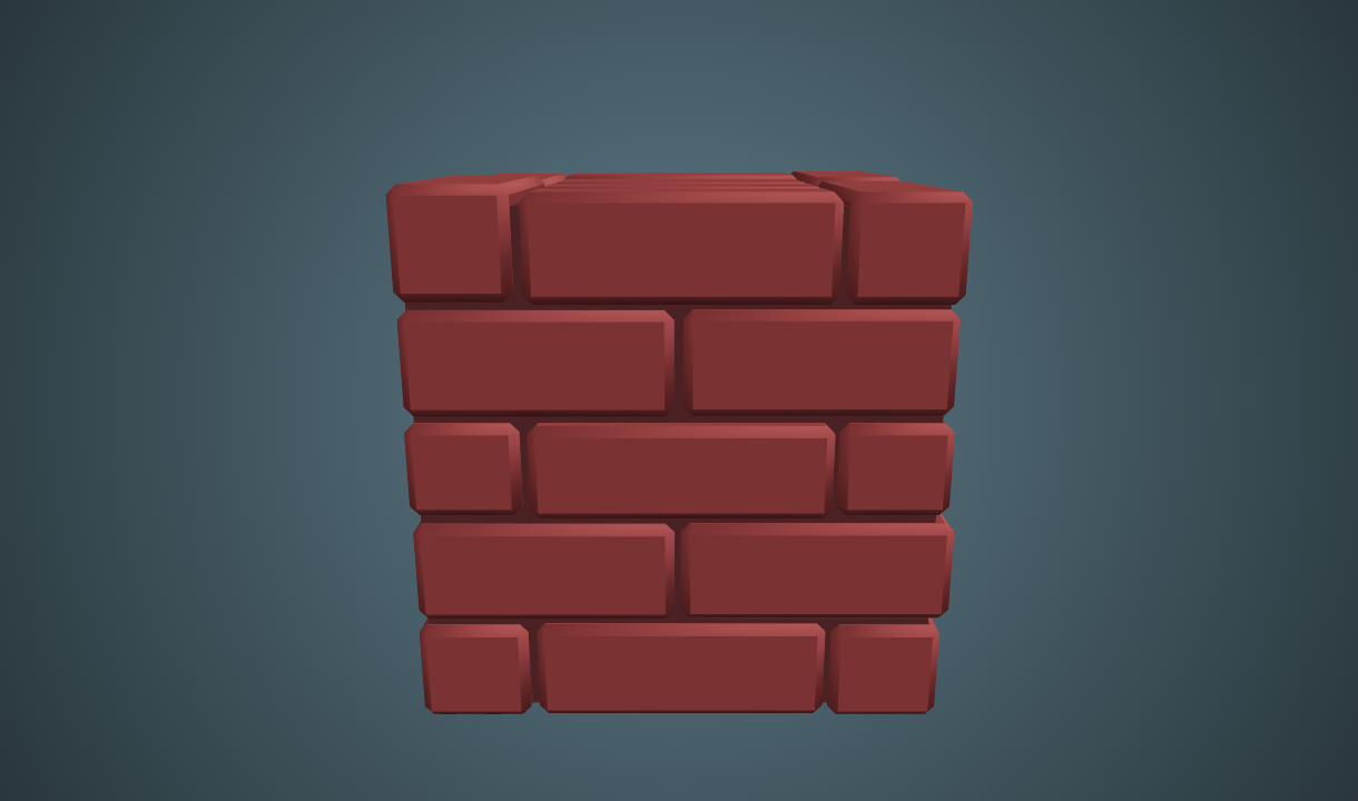 Cube Bricks - Free 3D Model By Quaternius - Poly Pizza