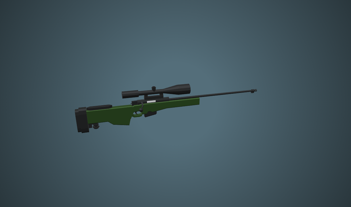 Sniper Rifle - Free 3D Model By Zsky - Poly Pizza