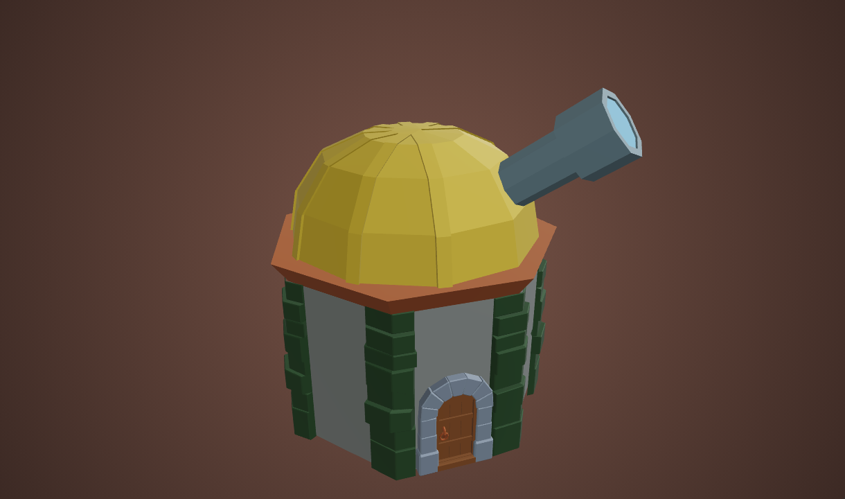 Wizard Shop - Free 3D Model By Zsky - Poly Pizza