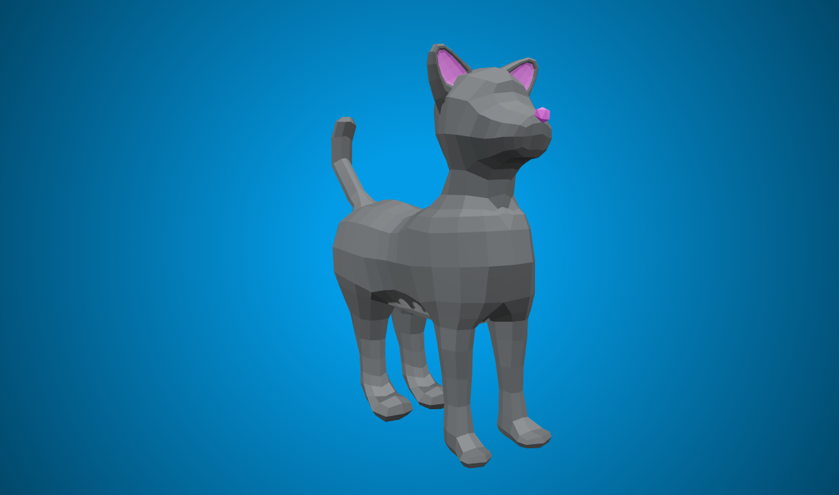 Cat - Free 3D Model By J-Toastie - Poly Pizza