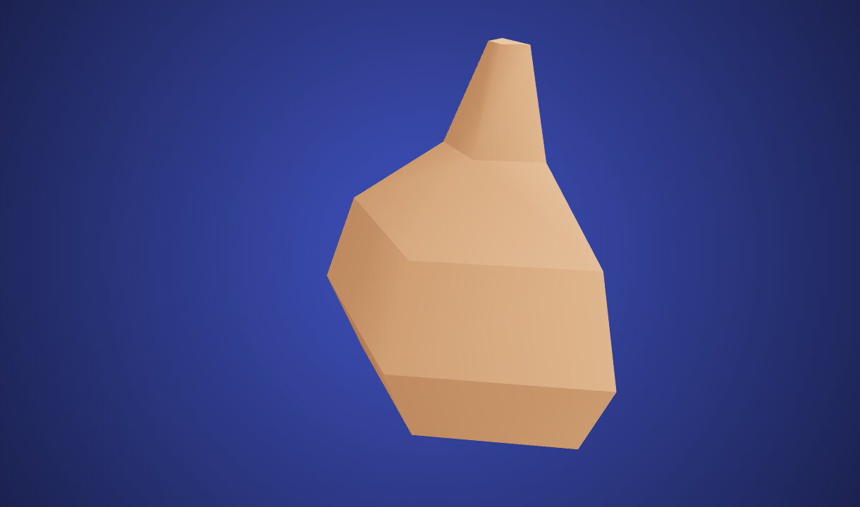 Onion Half - Free 3D Model By Kenney - Poly Pizza