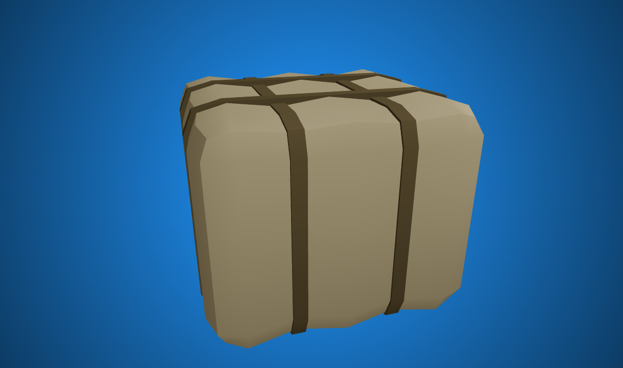 Package - Free 3D Model By Quaternius - Poly Pizza