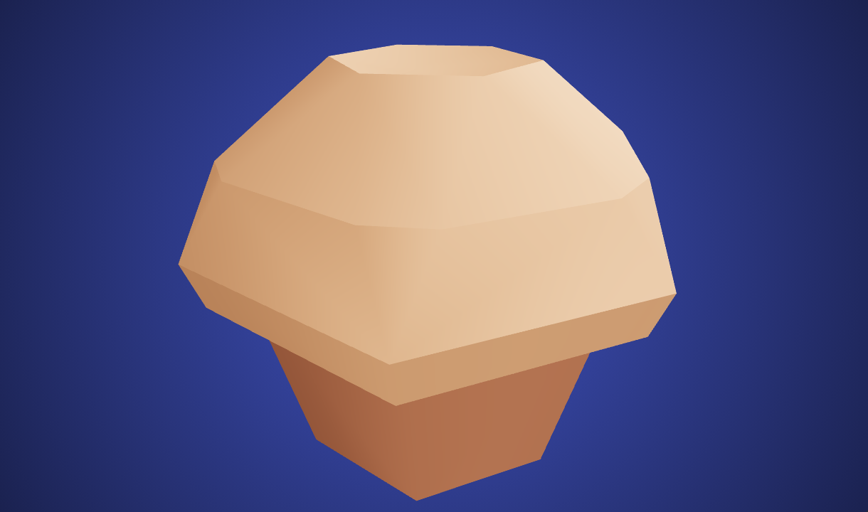 Muffin - Free 3D Model By Kenney - Poly Pizza
