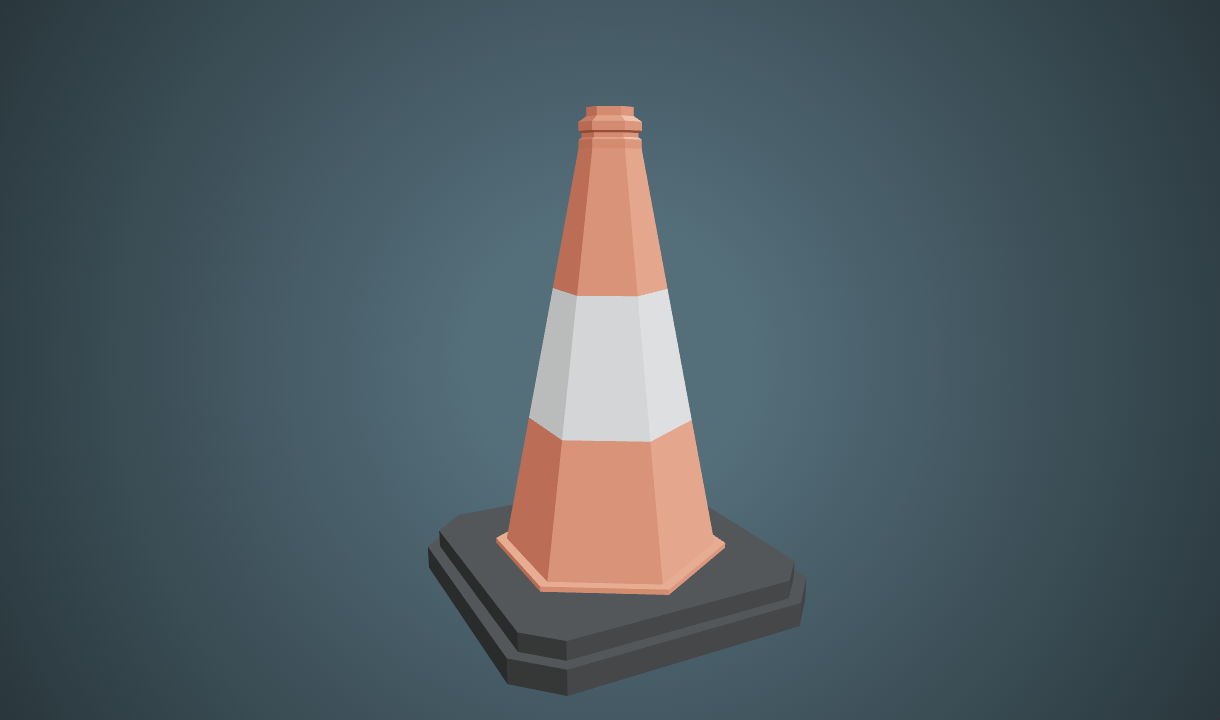 Cone - Free 3D Model By J-Toastie - Poly Pizza