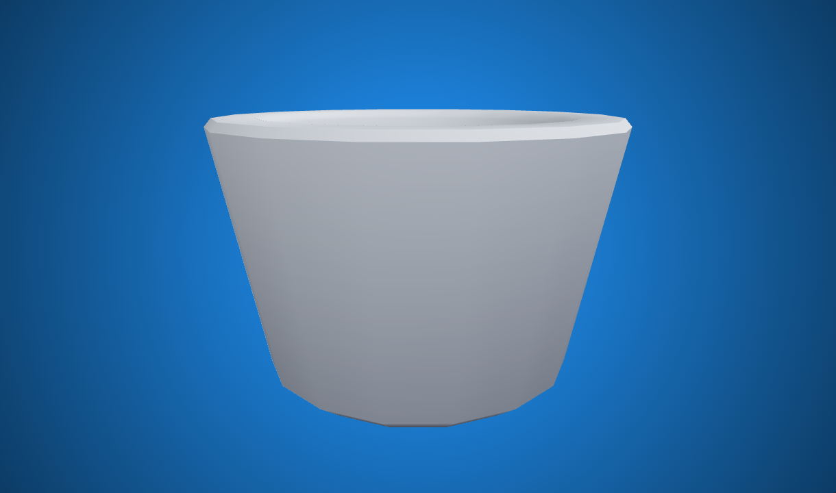 Pot B Large - Free 3D Model By Isa Lousberg - Poly Pizza