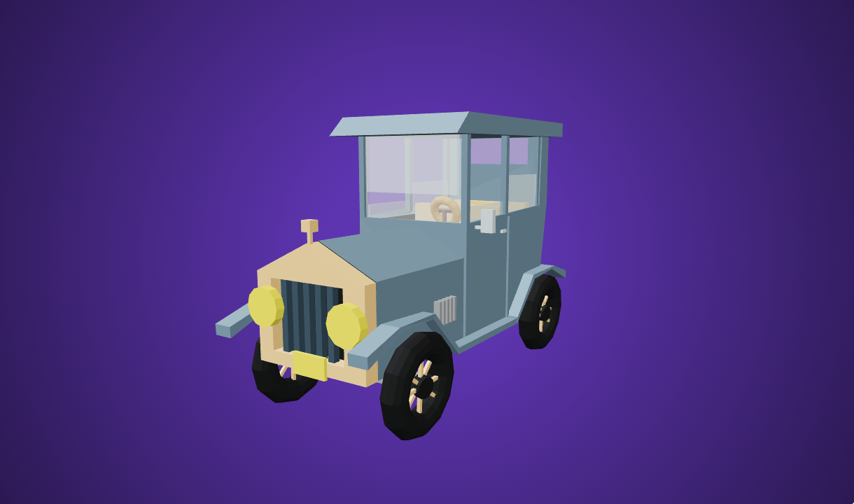 Ford Model T - Free 3D Model By Bruno Oliveira - Poly Pizza