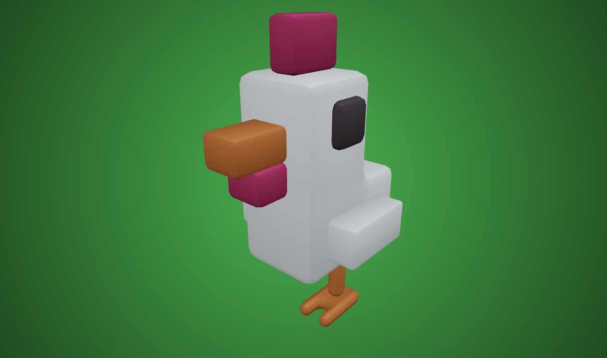 Chicken - Free 3D Model By Quaternius - Poly Pizza