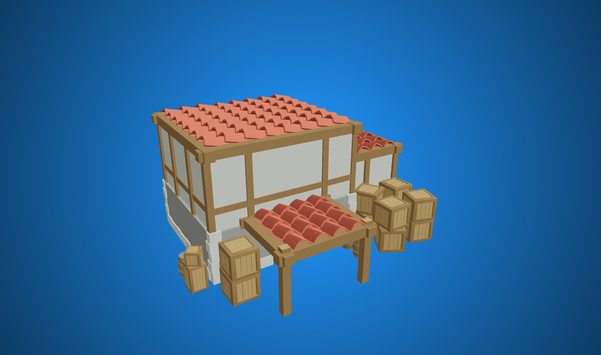 Business Building - Free 3D Model By Quaternius - Poly Pizza