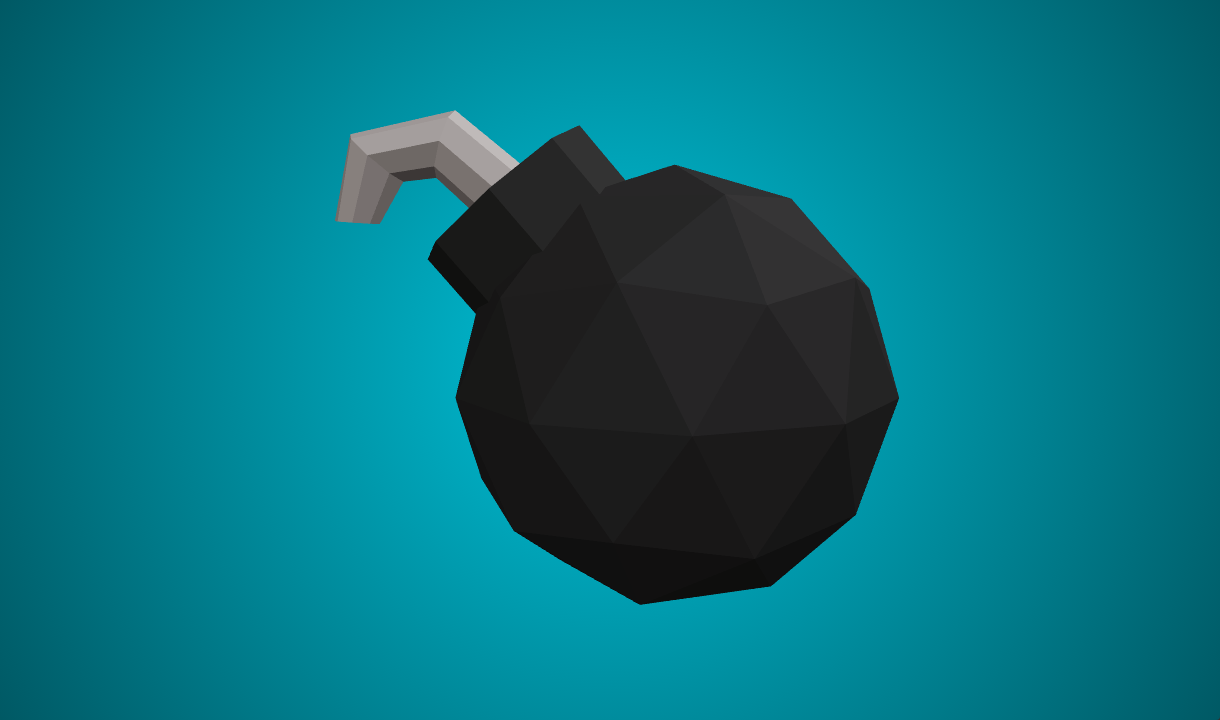 Bomb - Free 3D Model By Quaternius - Poly Pizza