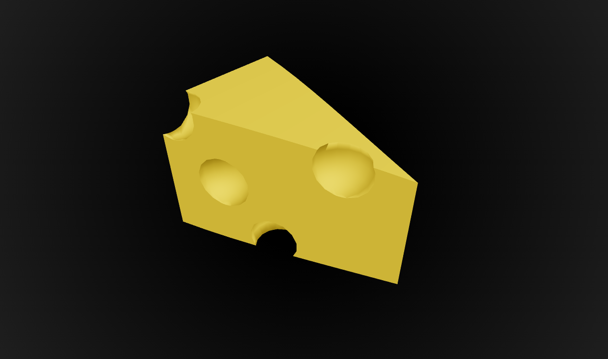 Cheese - Free 3D Model By bobbeh - Poly Pizza