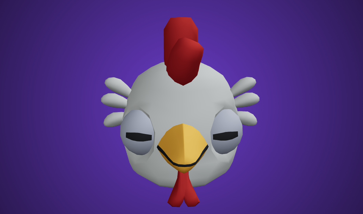 Chicken - Free 3D Model By Quaternius - Poly Pizza