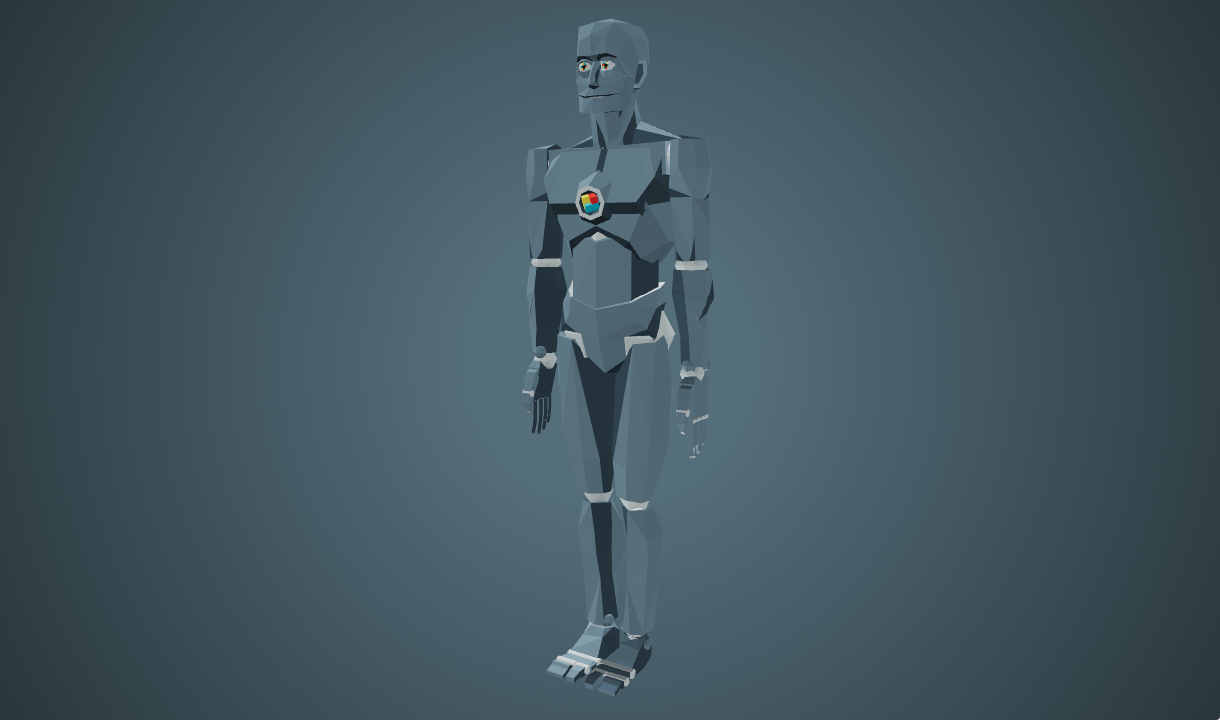 Blocks Humanoid - Free 3D Model By 3Donimus - Poly Pizza