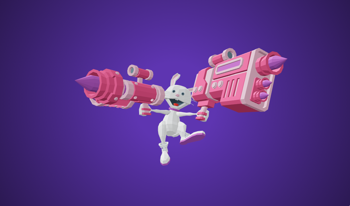 Ballistic Bunny - Free 3D Model By Damon Pidhajecky - Poly Pizza