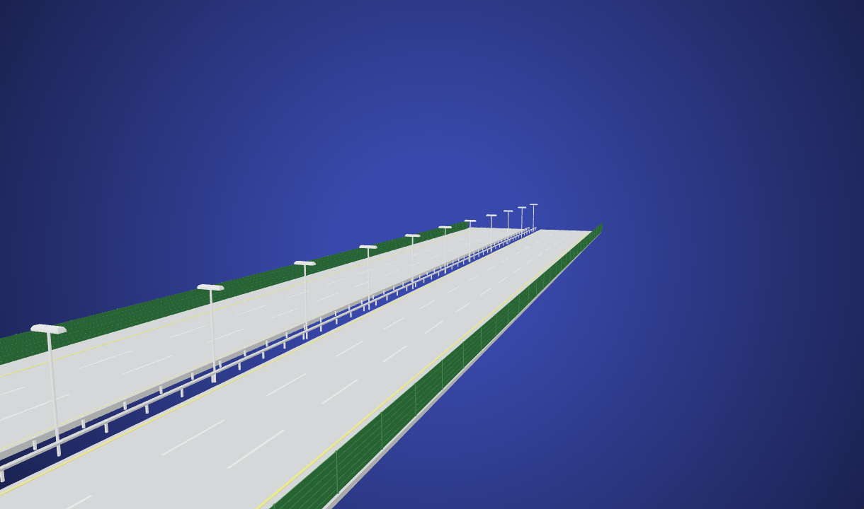 Highway - Free 3D Model By Poly by Google - Poly Pizza