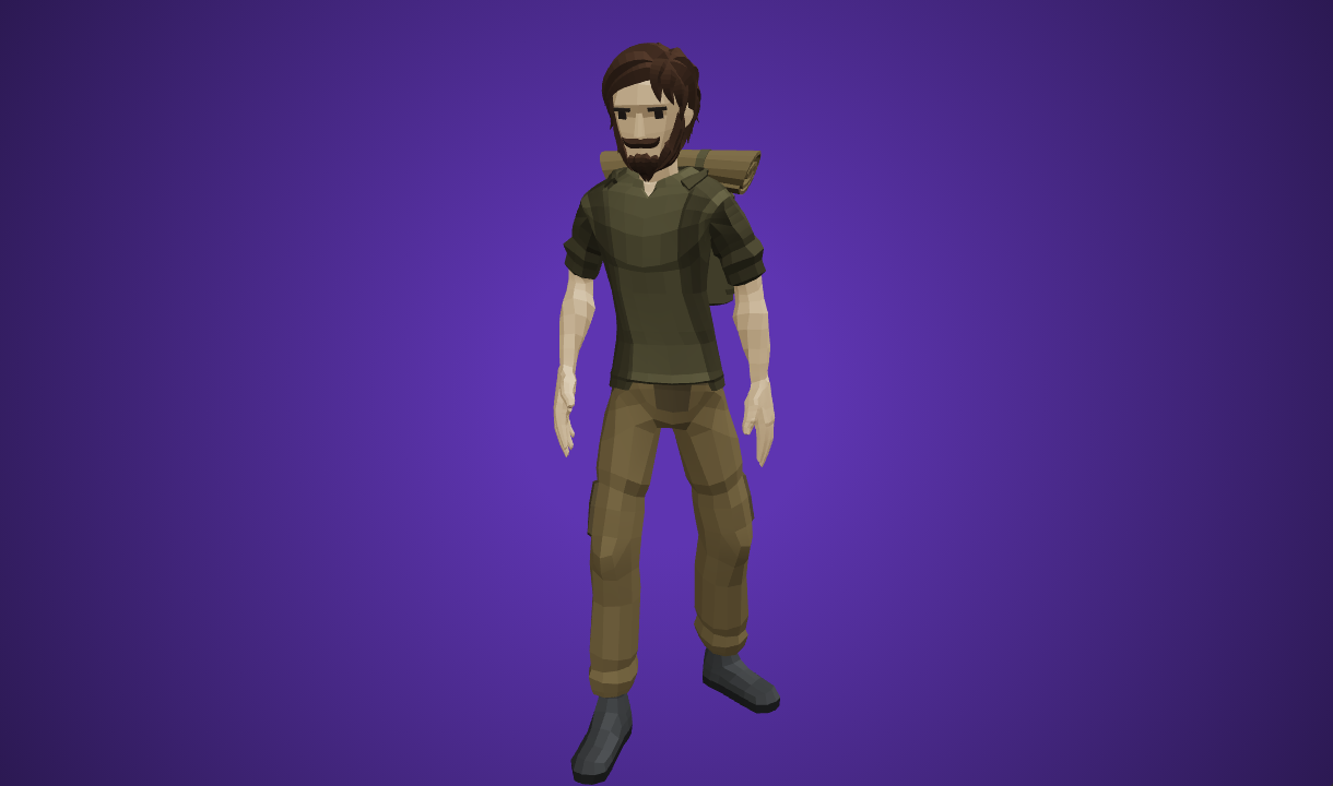 Adventurer - Free 3D Model By Quaternius - Poly Pizza