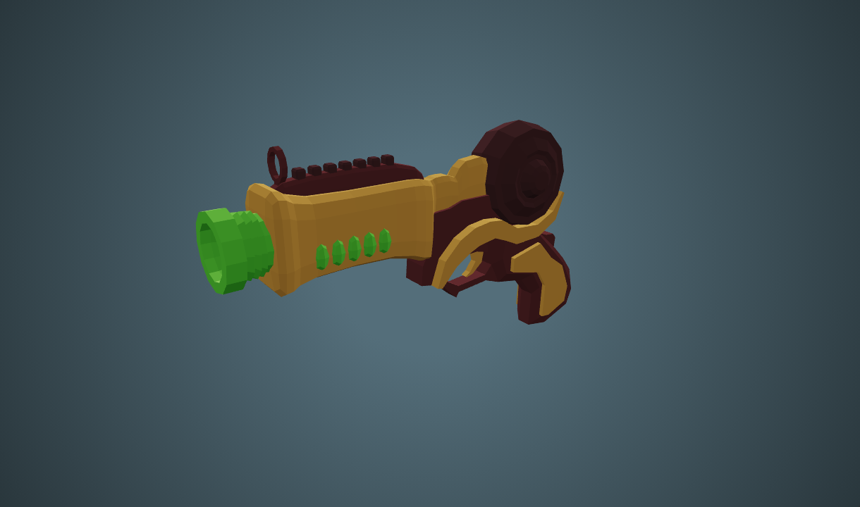 Ray Gun - Free 3D Model By Quaternius - Poly Pizza
