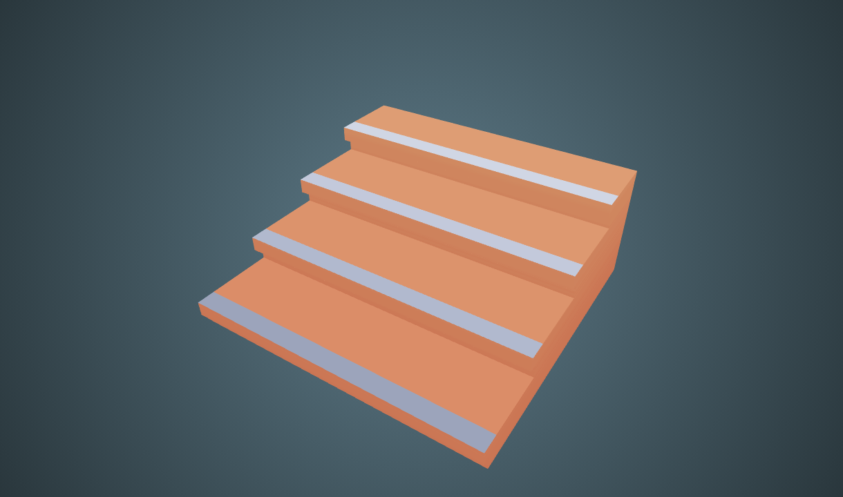 Steps - Free 3D Model By Kenney - Poly Pizza