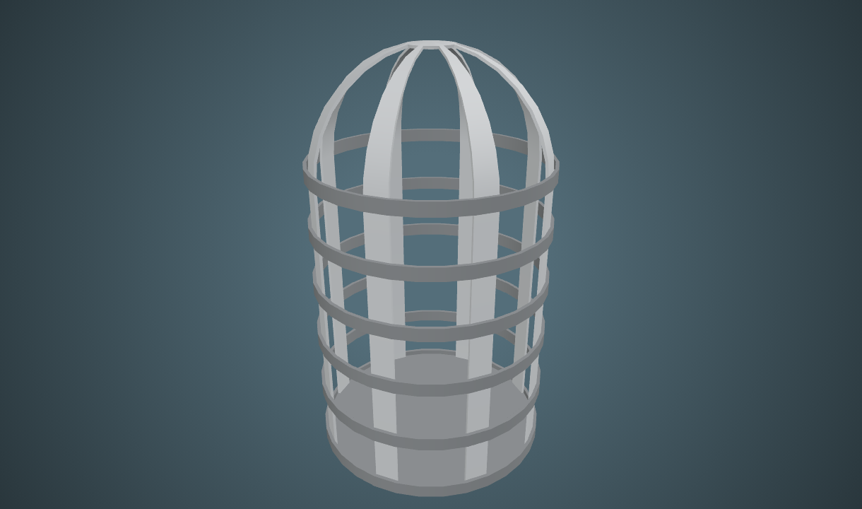 Cage - Free 3D Model By iPoly3D - Poly Pizza