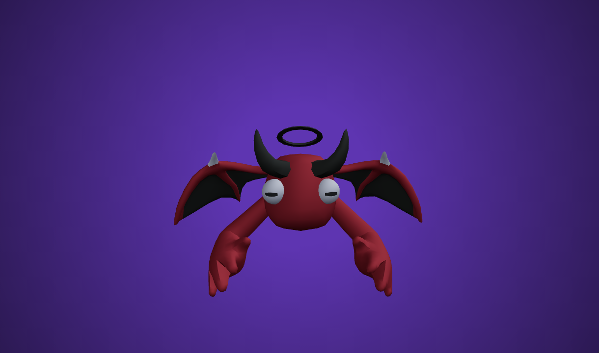 Demon - Free 3D Model By Quaternius - Poly Pizza