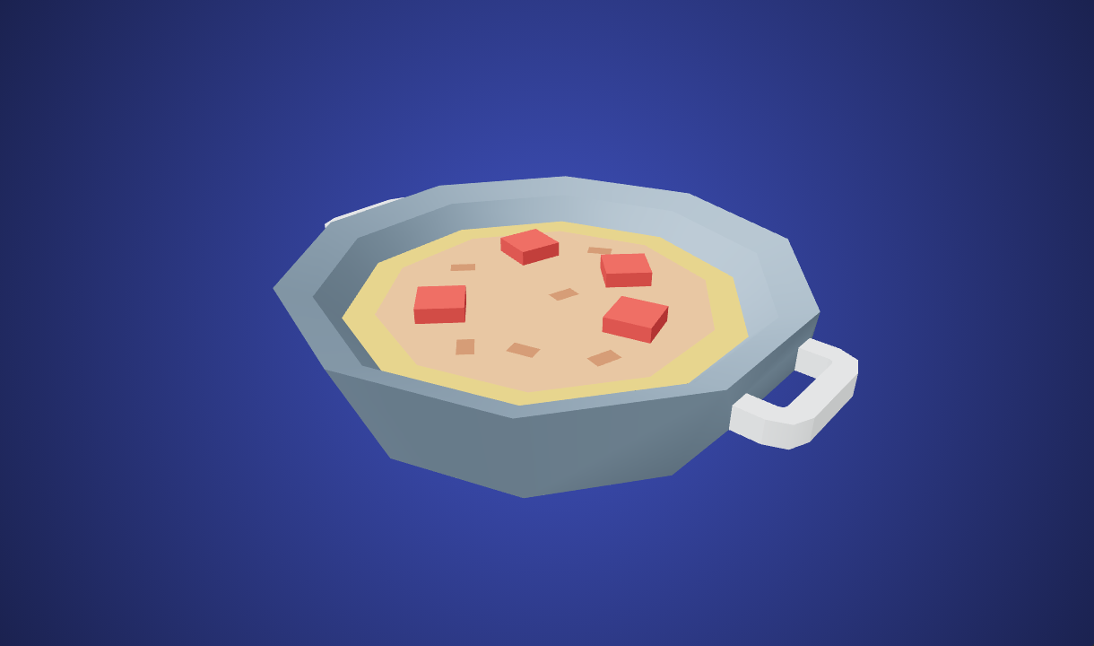 Pan Stew - Free 3D Model By Kenney - Poly Pizza