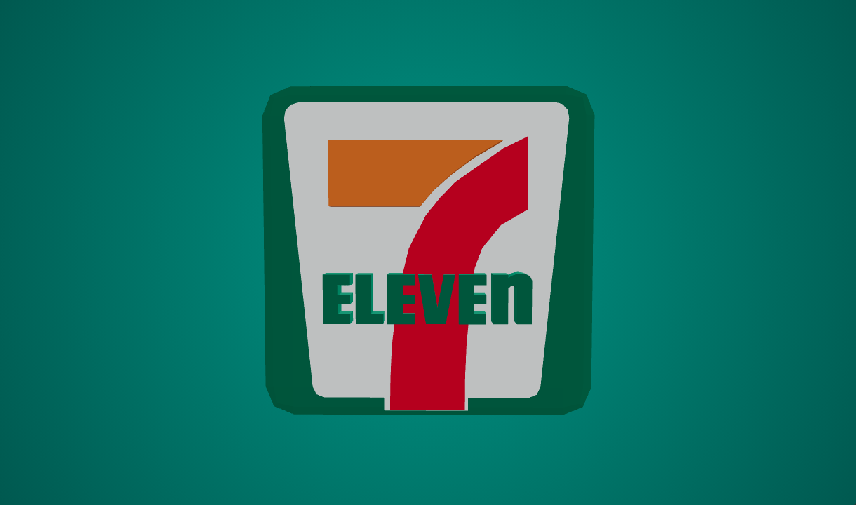 7 eleven logo - Free 3D Model By dook - Poly Pizza