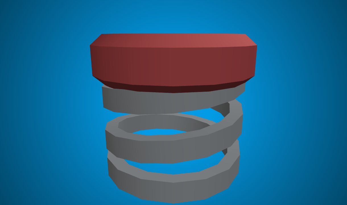 Spring - Free 3D Model By Quaternius - Poly Pizza