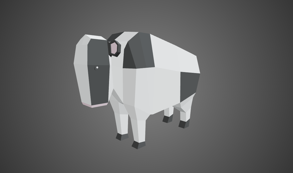 Cow - Free 3D Model By jeremy - Poly Pizza