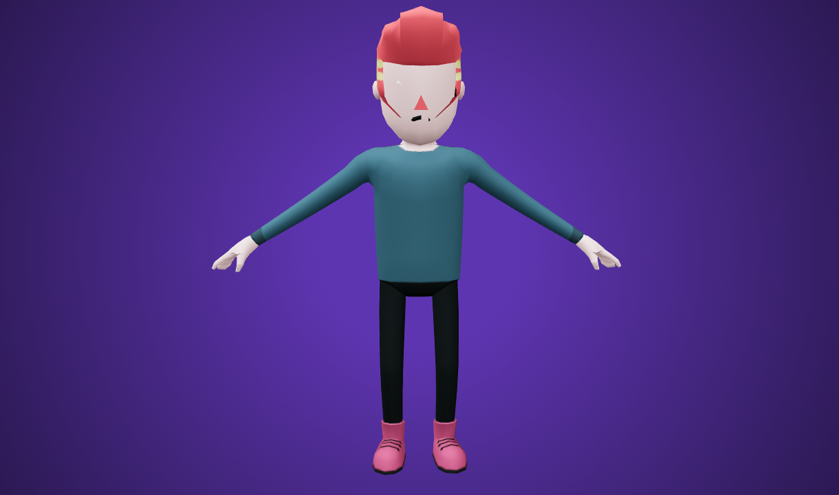 Man - Free 3D Model By Polygonal Mind - Poly Pizza