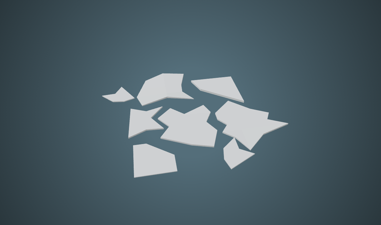 Smashed Glass - Free 3D Model By AlexCrean - Poly Pizza