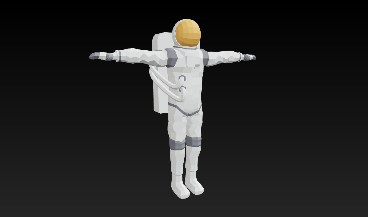 Rigged Astronaut - Free 3D Model By J-Toastie - Poly Pizza