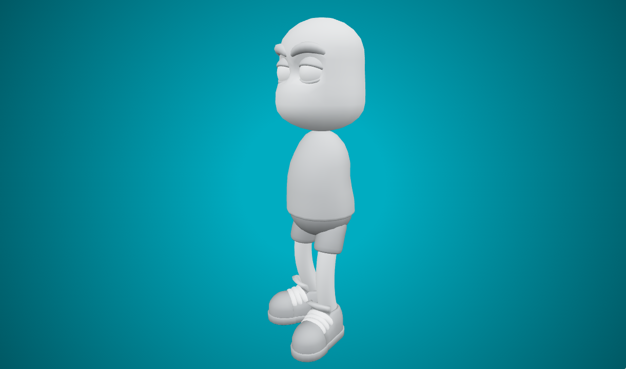Character Base A - Free 3D Model By Michael Fuchs - Poly Pizza