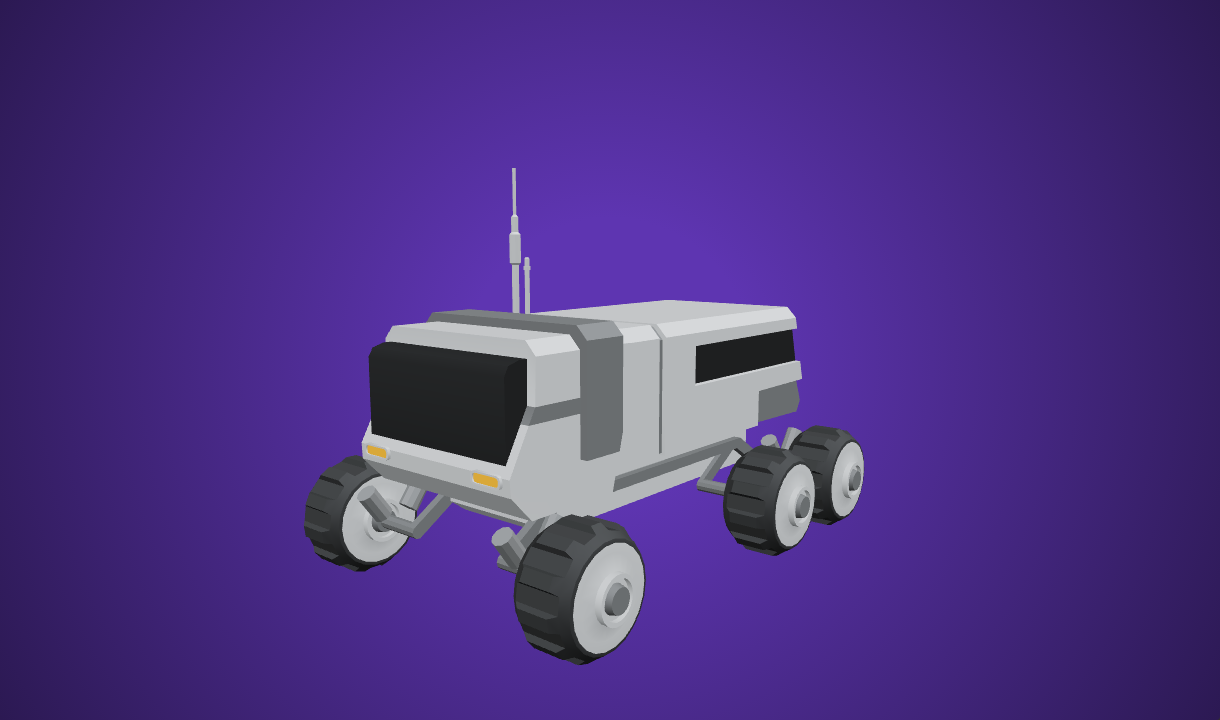 Rover - Free 3D Model By Quaternius - Poly Pizza